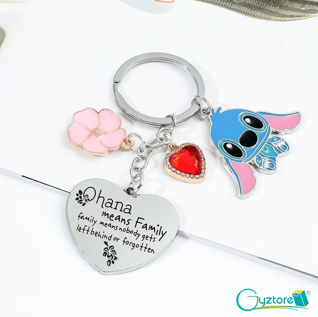 Llavero Stitch Ohana significa familia